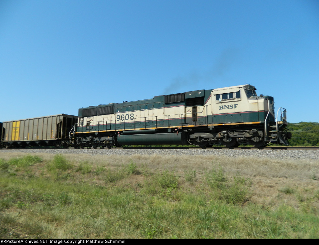 BNSF 9608 - DPU